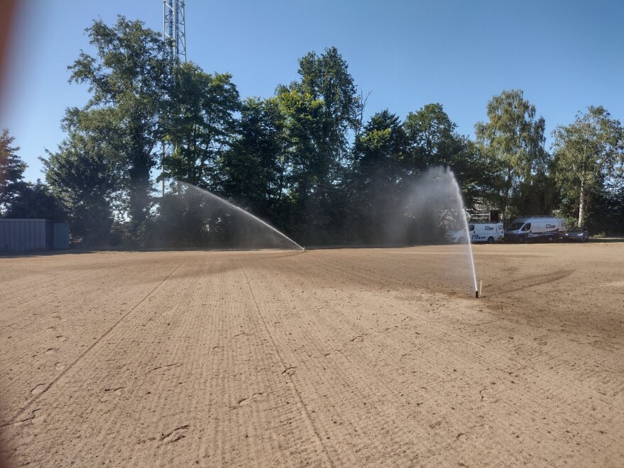 Beregening diverse voetbalvelden